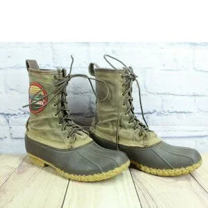 L.L. Bean | Shoes | Ll Bean Katahdin Brown Waxed Canvas Unlined Limited ...